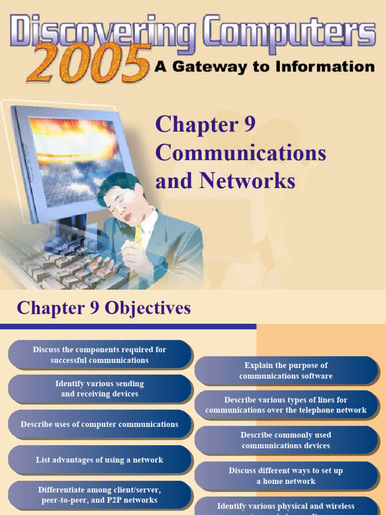 CH - 9 (Communications and Networks) | PDF | Computer Network | Digital Subscriber Line