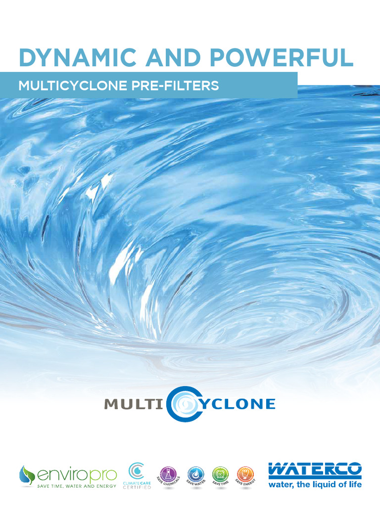 ZZB2031 Multicyclone Jun21 | PDF | Filtration | Pump