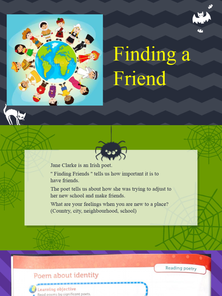 Finding a Friend by Jane Clarke | PDF