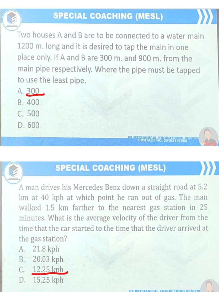 Mesl - Special Coaching | PDF