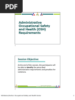 DOLE OSH Checklist With Standards | PDF