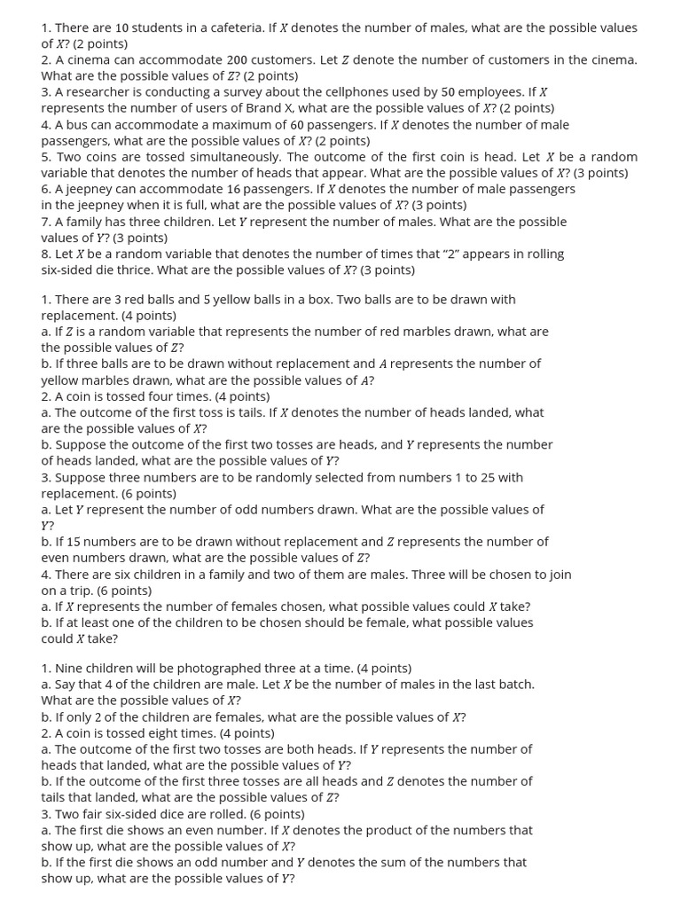 Worksheet 1 Statpro | PDF