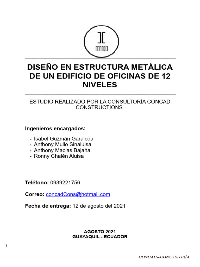 Proyecto Edificio 12niveles | PDF | Fundación (Ingeniería) | edificio