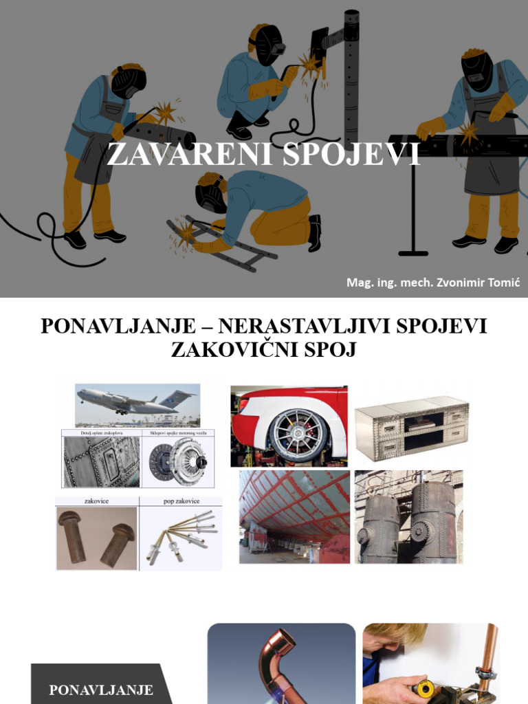 Strucni Ispit - Vrste Zavarenih Spojeva | PDF