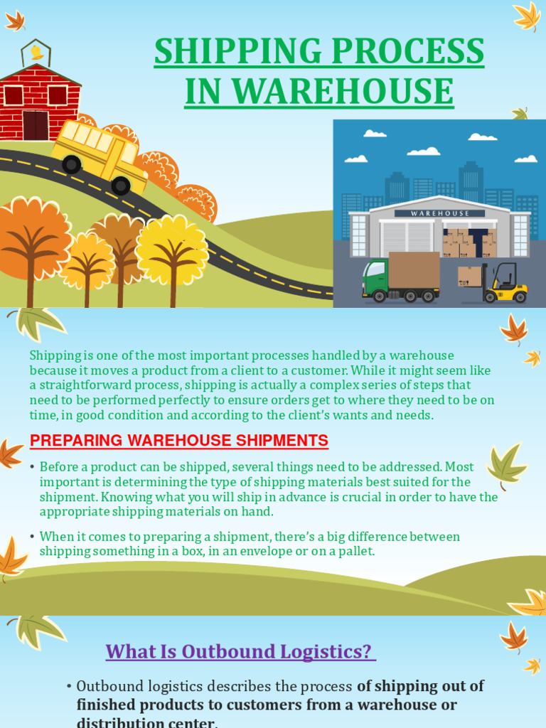 Issd Shipping Process in Warehouse | PDF | Warehouse | Logistics