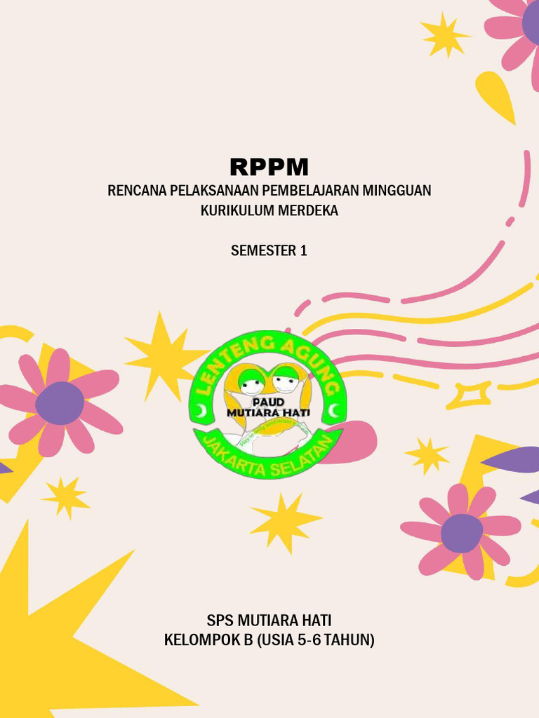 RPPM Mingguan: Keluarga Saya | PDF