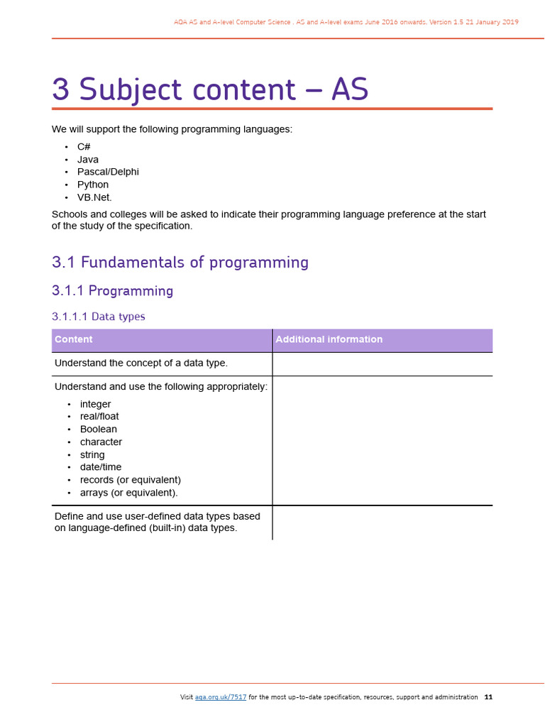 As CS Spec | PDF | Logic Gate | Abstraction (Computer Science)
