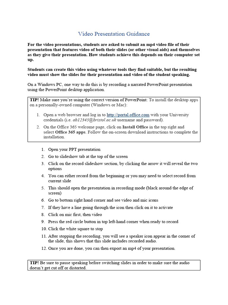 Sum Task3. Ocad Video Info | PDF | Microsoft Power Point | Icon (Computing)