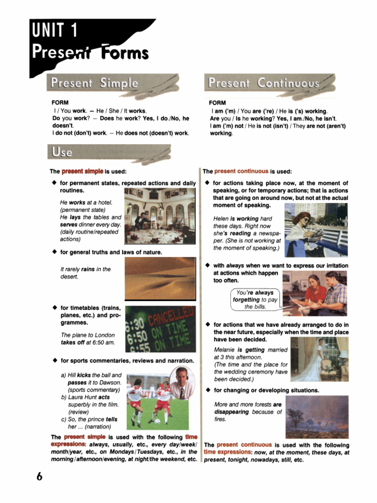 G3 Present Forms | PDF