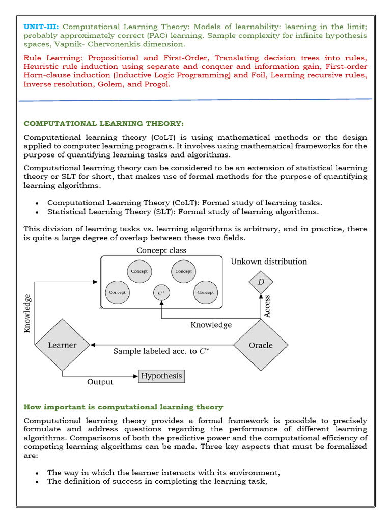 ML Unit-3 | PDF | Machine Learning | Probability Distribution