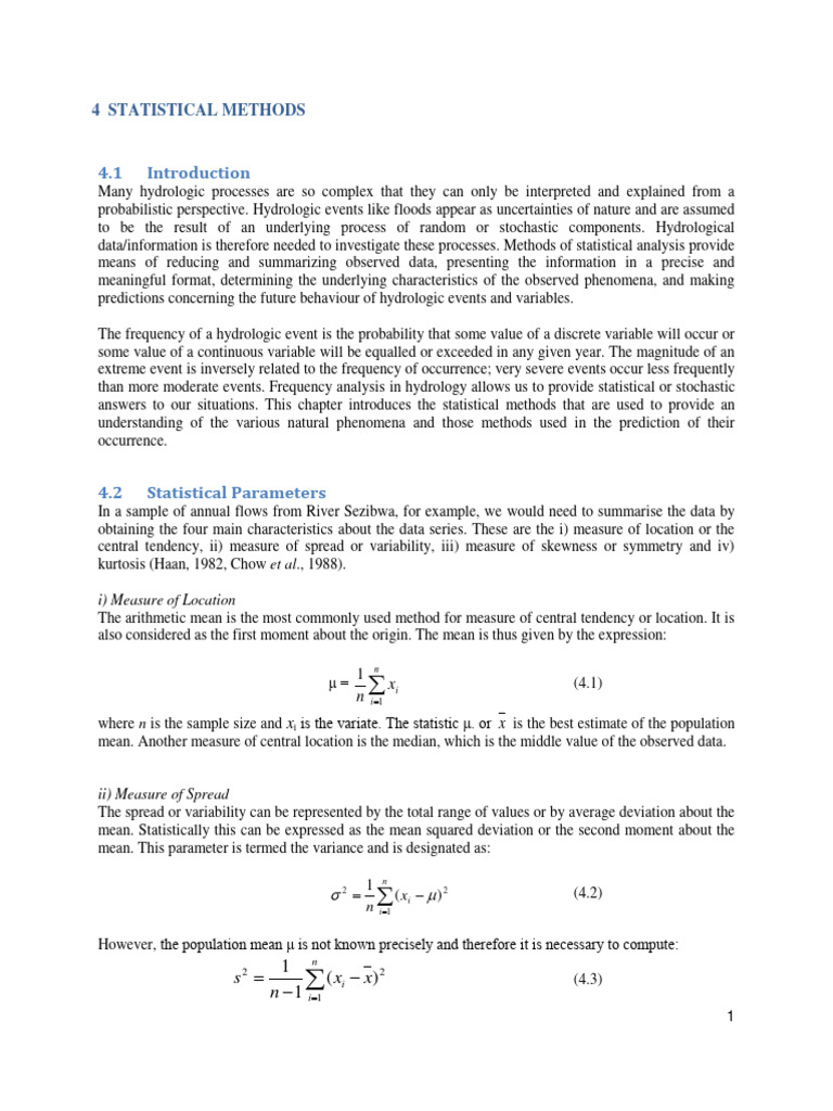Stochastic Methods | PDF