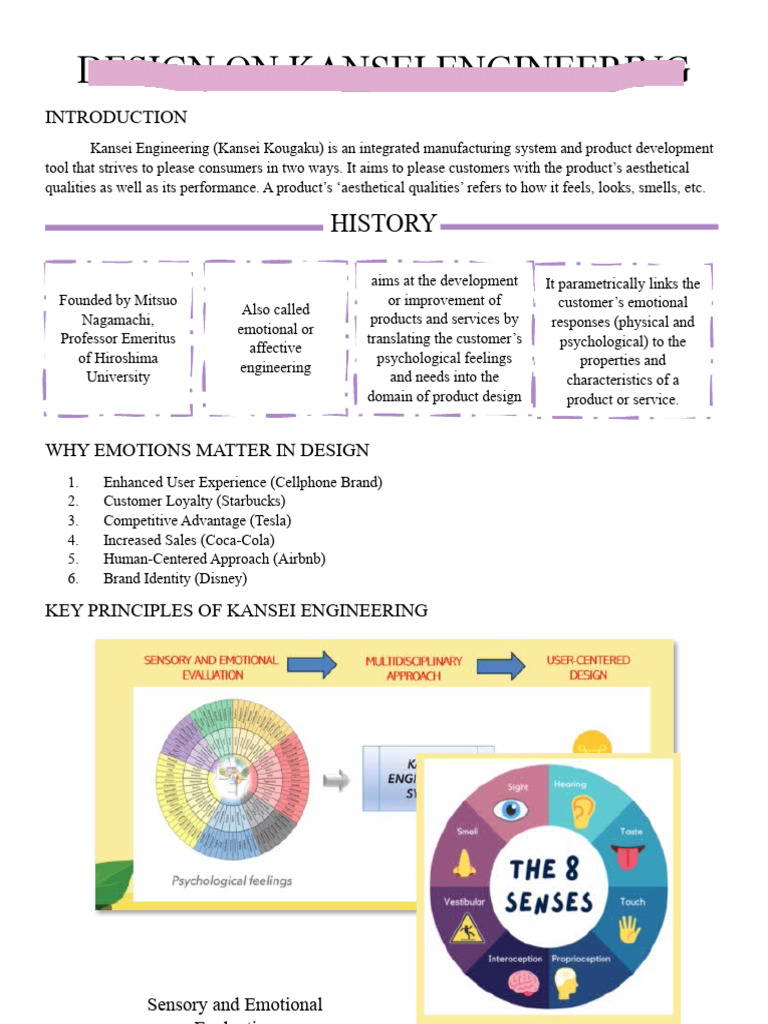 Design On Kansei Engineering Pdf Cognitive Science Design