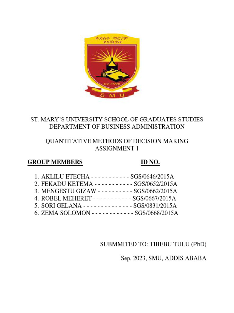 Assignment | PDF | Input–Output Model | Matrix (Mathematics)
