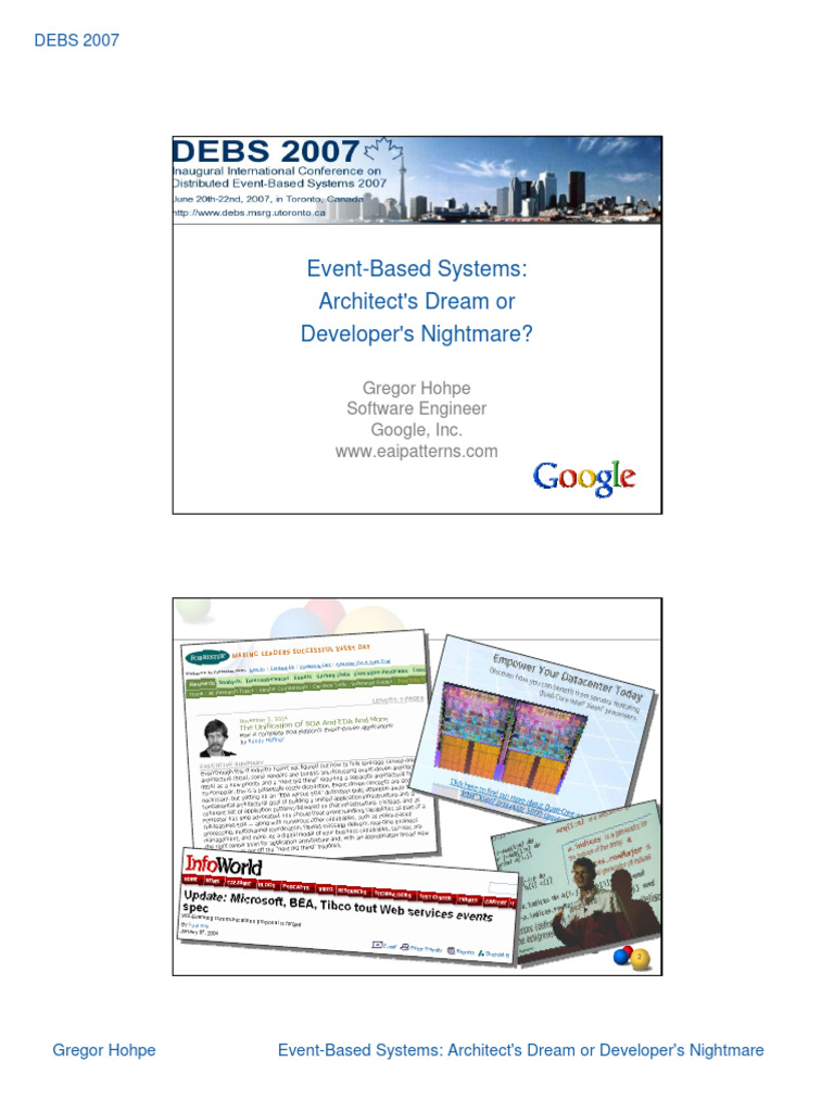 Hohpe | PDF | Computer Programming | Service Oriented Architecture