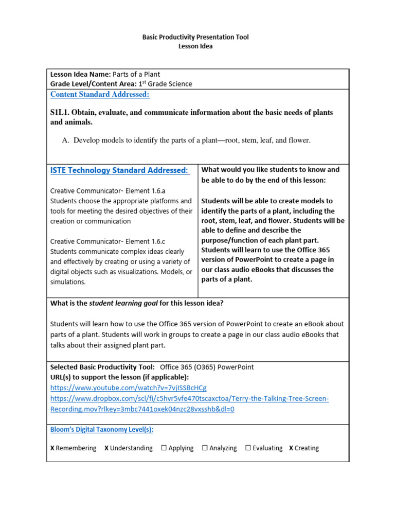 jordan pierce bpt lesson plan finalized | PDF | Microsoft Power Point | Learning