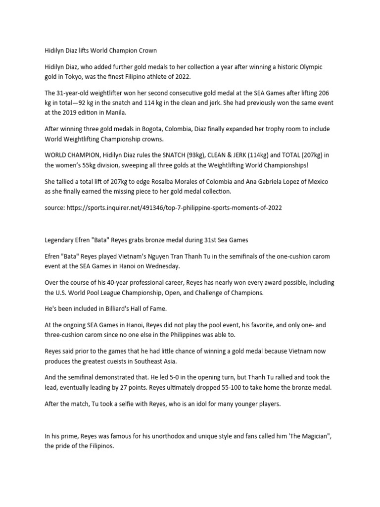 Sports | PDF | Sports | Multi Sport Events