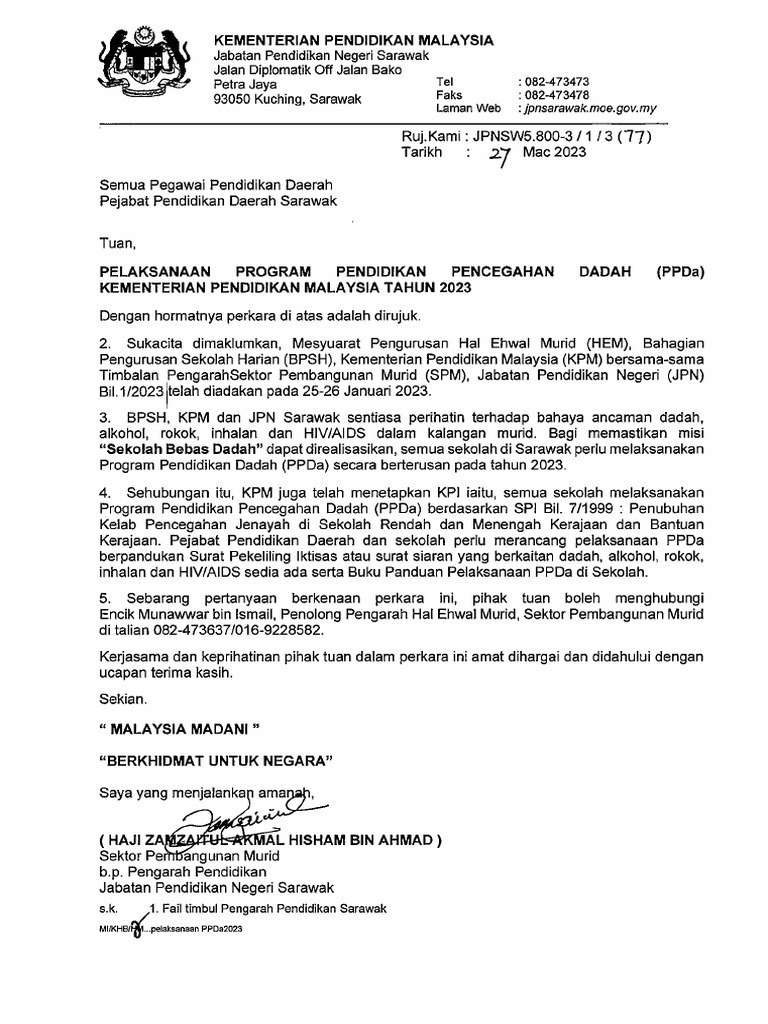 Pelaksanaan Ppda 2023 | PDF