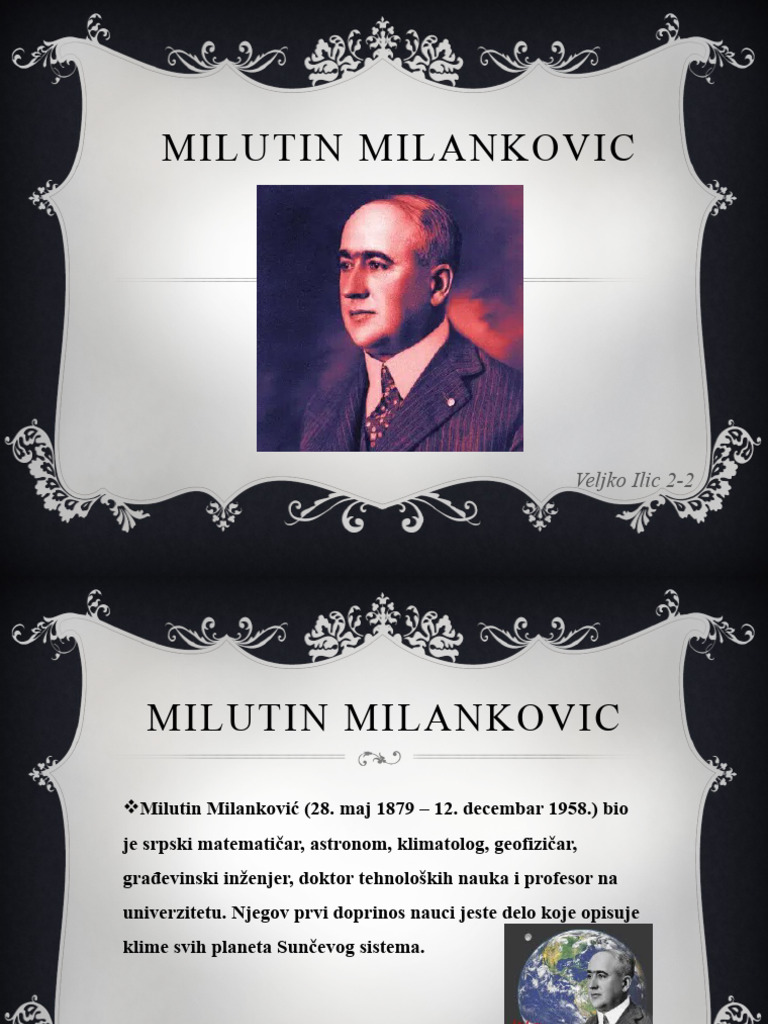 Milutin Milankovic | PDF