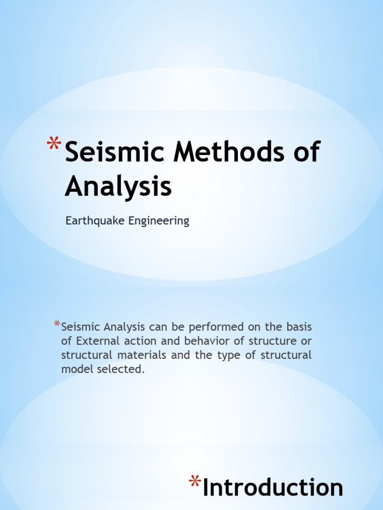 Lecture-4 Seismic Methods | PDF