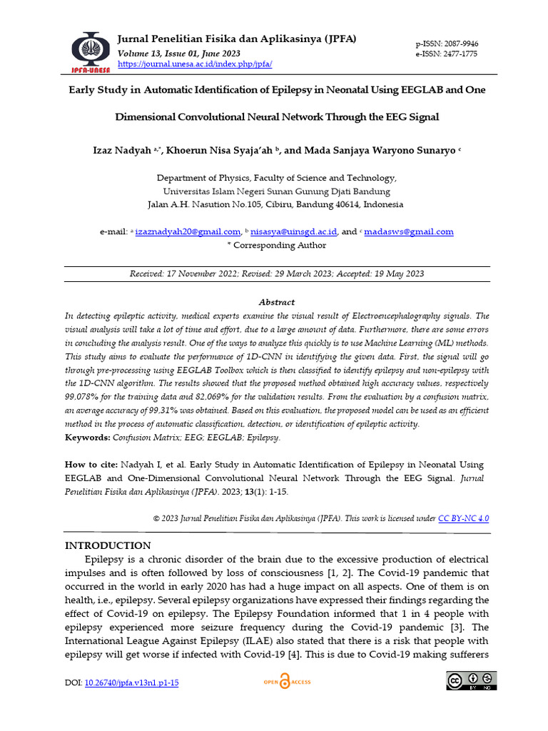 19999-Article Text (Manuscript) in DOC or DOCX Format-84173-3!10!20230630 | PDF | Sensitivity ...