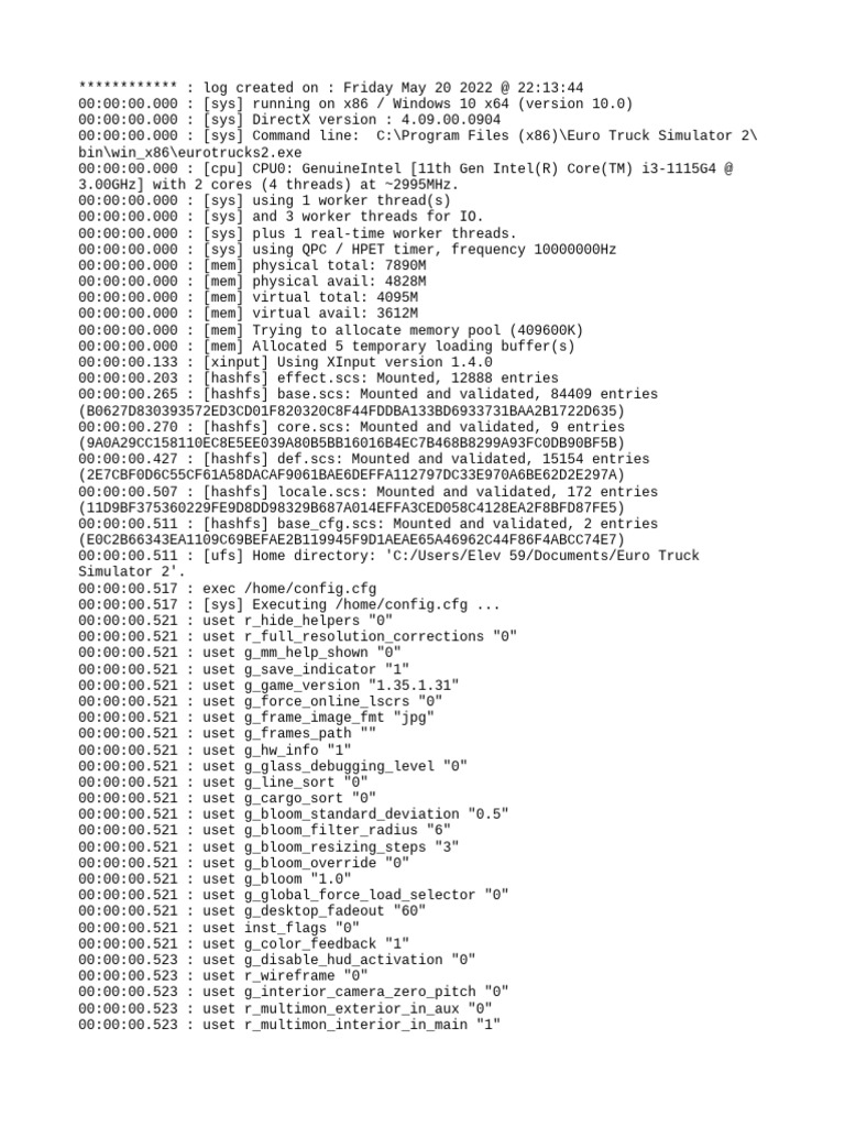 Game Log | PDF | Thread (Computing) | Computing