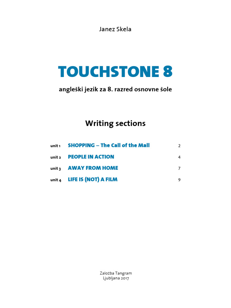 TS8 writing section | PDF | Supermarket | Kitchen