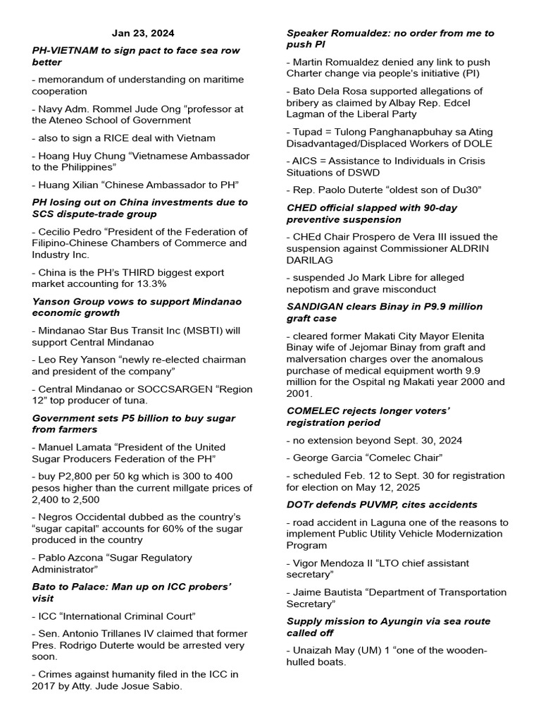 Current Events | PDF