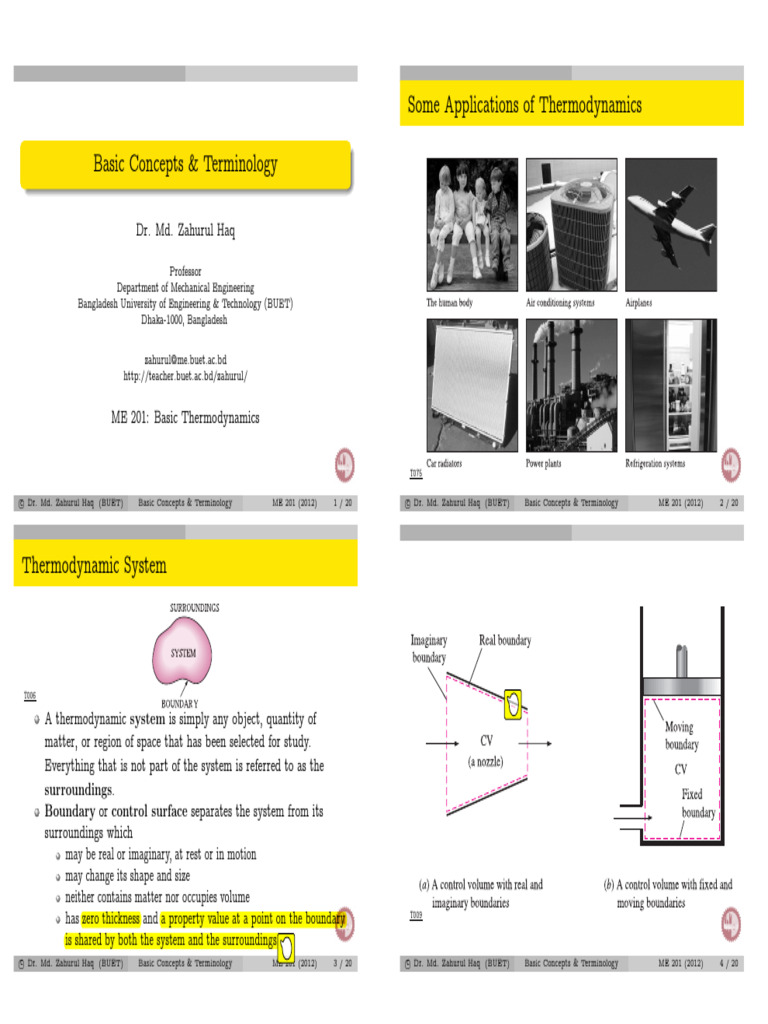 ME201 - Basics | PDF | Thermodynamics | Heat