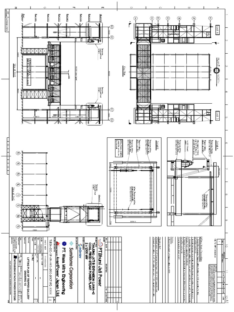 Tripper Gallery Lifting Plan | PDF