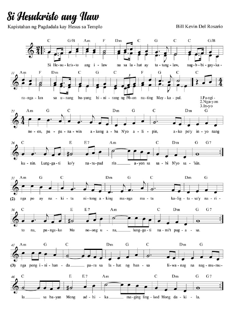 Si Hesukristo Ang Ilaw | PDF