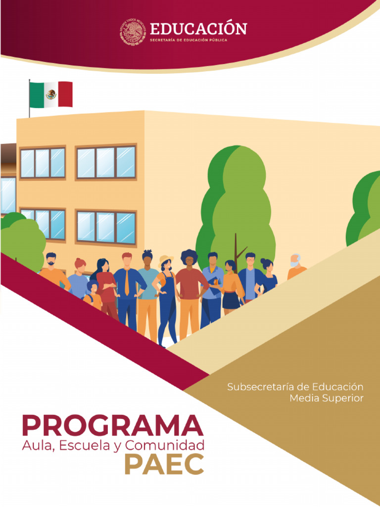 ProgramaAulaEscuelaComunidad COSFAC | PDF | Plan de estudios | Evaluación