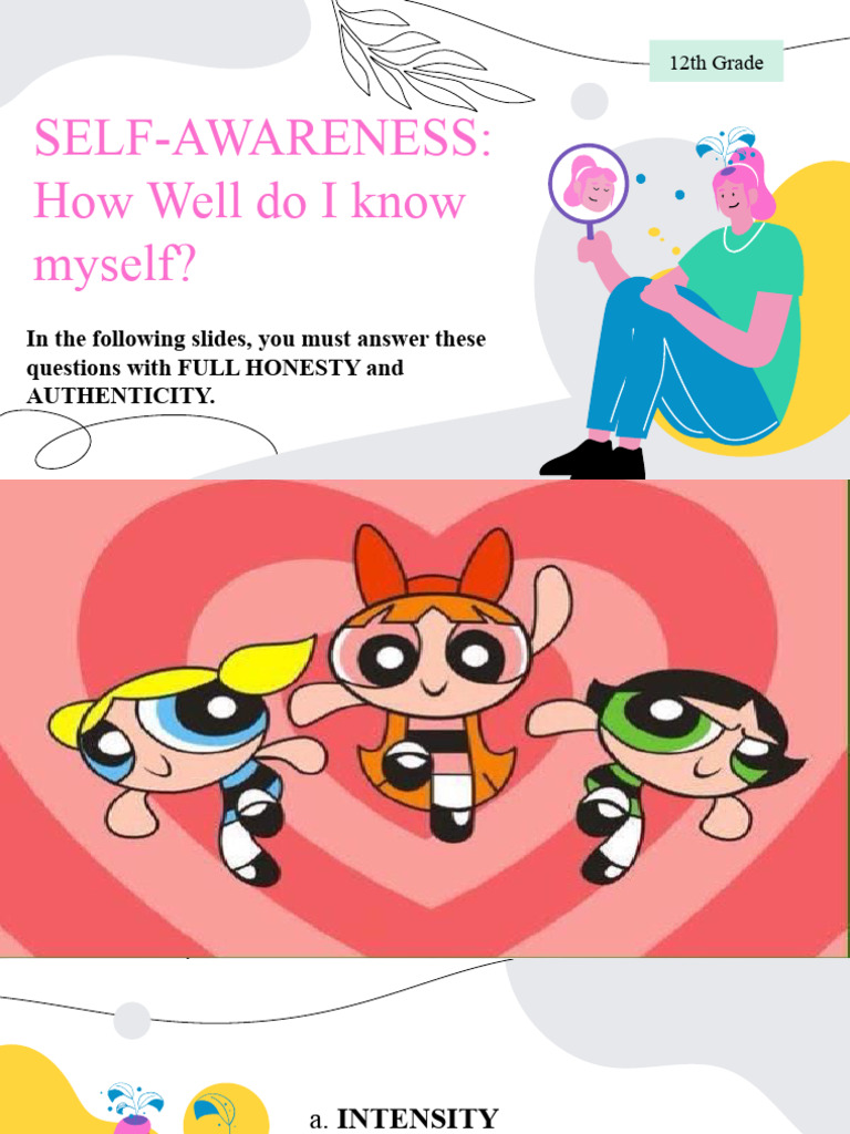 Self Awareness Test Philo Pdf