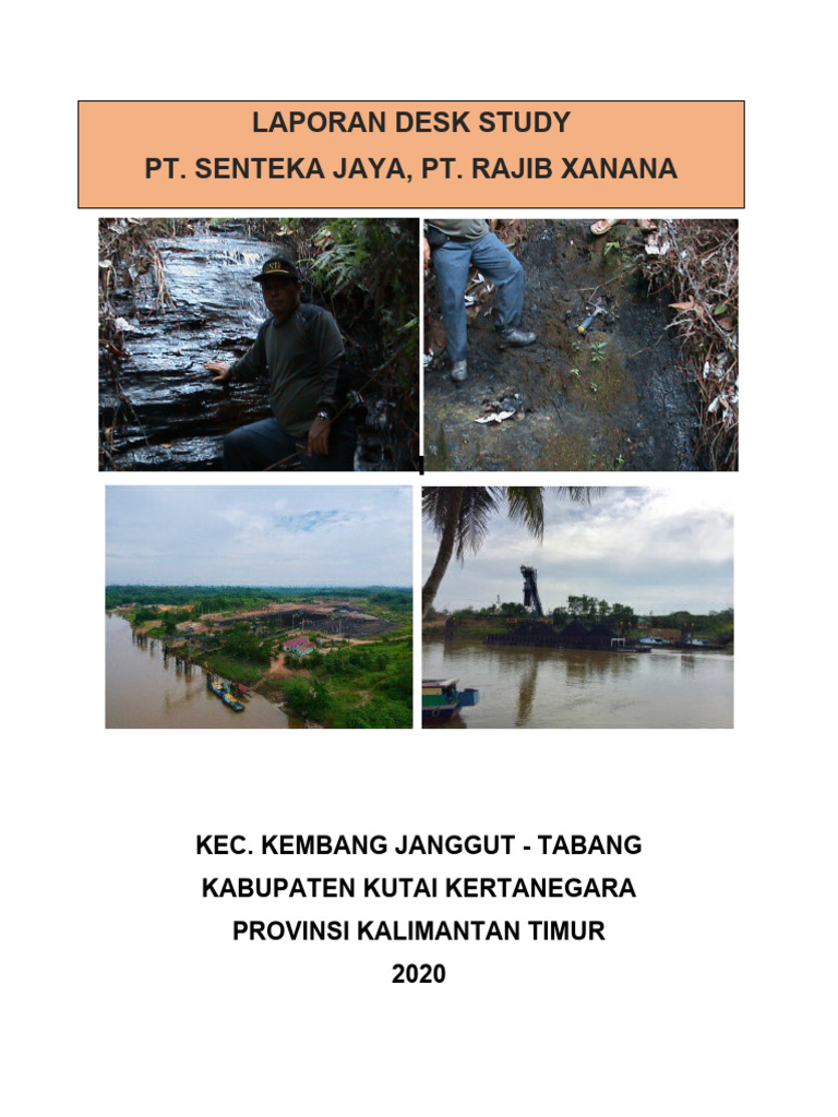 Laporan Desk Study Senteka Jaya Dan Rajib Xanana | PDF