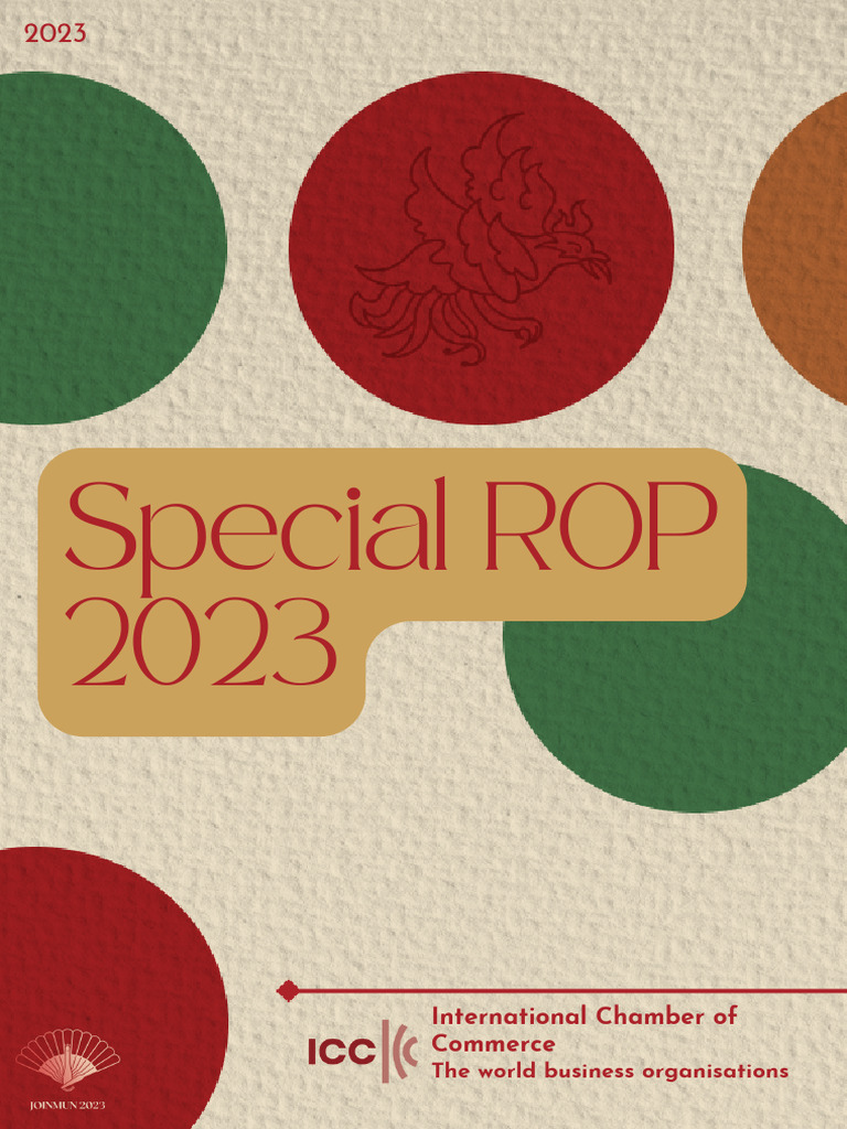 Special ROP - Crisis Council - JOINMUN | PDF | Information