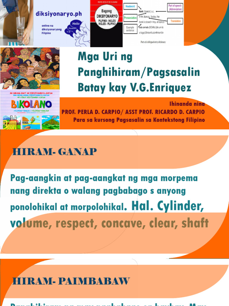 Uri NG Pagsasalin Ayon Kay Enriquez | PDF