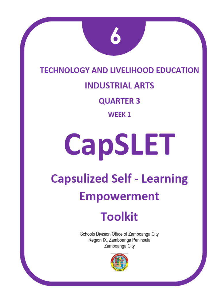 Tle 6 Ia Q3 Week 1 | PDF | Drawing
