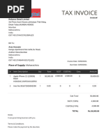 Reliance Digital Bill | PDF | Taxes | Government Finances