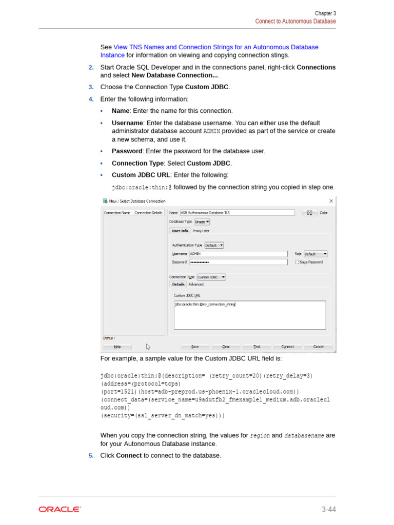 Using Oracle Autonomous Database Serverless 121 130 Pdf Databases User Computing