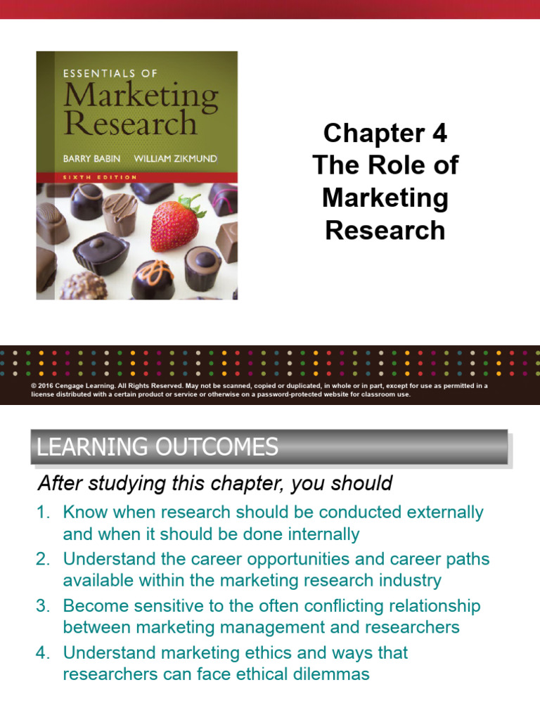 Zikmund Babin 6e ch04 0 | PDF | Institutional Review Board | Marketing ...