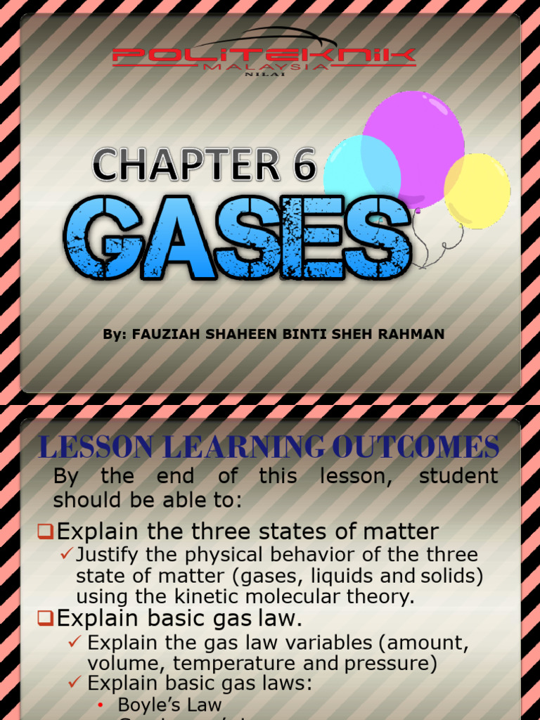 Understanding States Of Matter And Gas Laws Pdf Gases Liquids