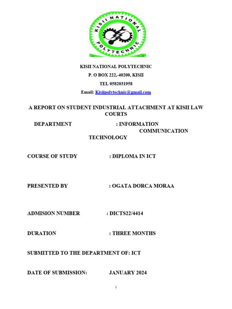 Ict Att. Report | PDF | Computer Network | Educational Technology