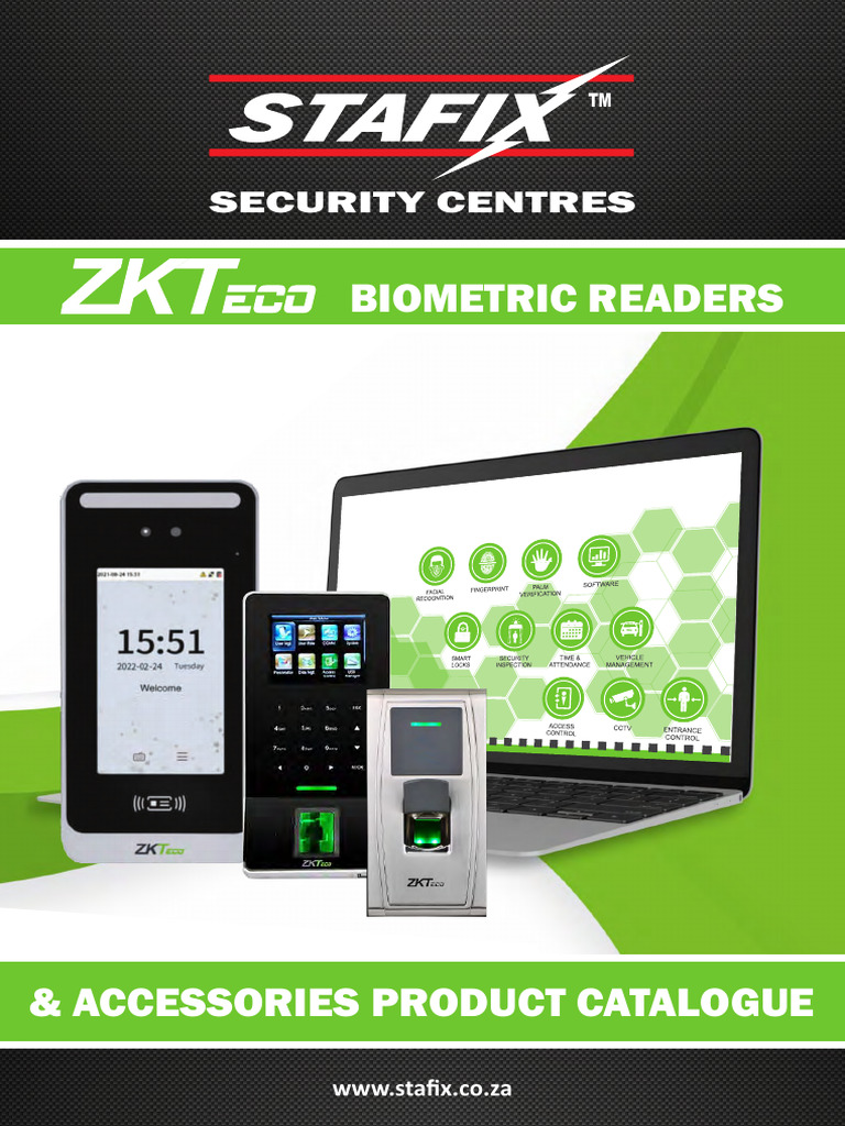 ZKTeco Biometric Access Control Devices | PDF | Access Control ...