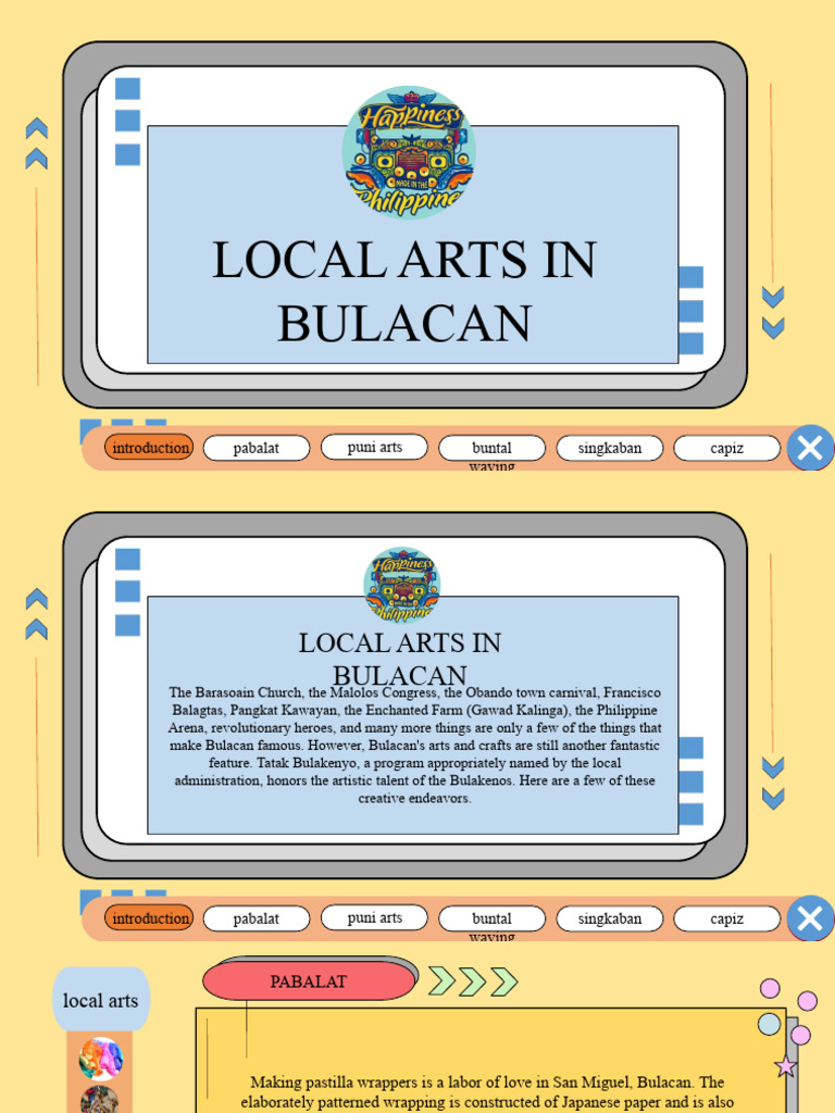 Local Arts in Bulacan: Pabalat Puni Arts Buntal Waving Singkaban Capiz ...