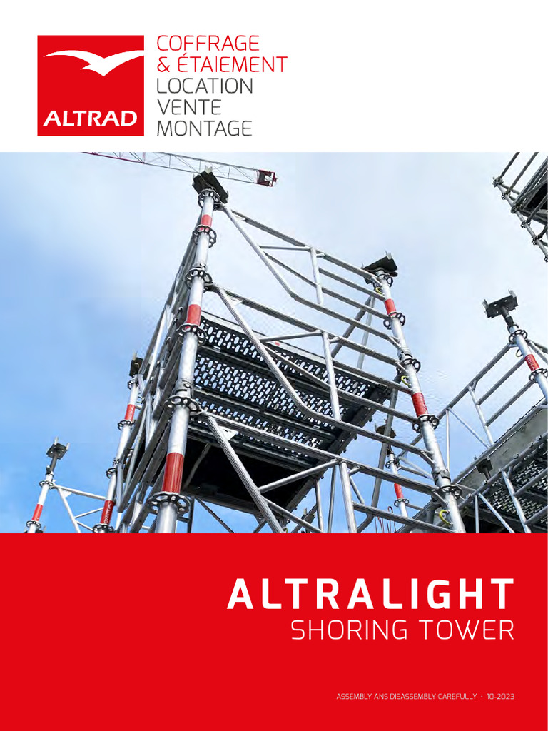 Atrlad Metrix Shoring Documentation AltraLight | PDF