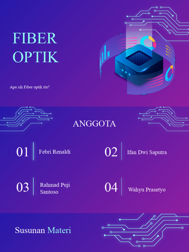 Pengertian dan Fungsi Fiber Optik | PDF