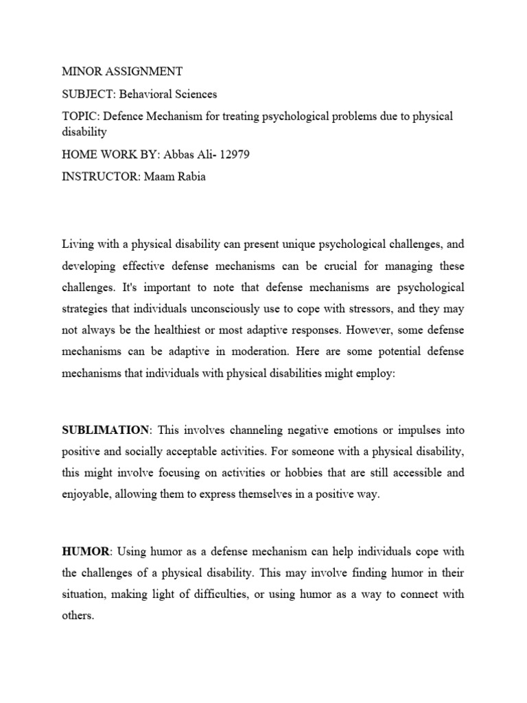 Minor Assignment | PDF | Humour | Subjective Experience