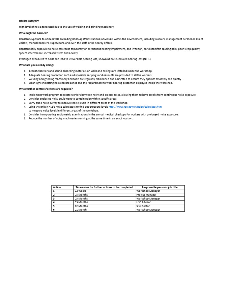 6 Noise | PDF | Noise | Occupational Safety And Health