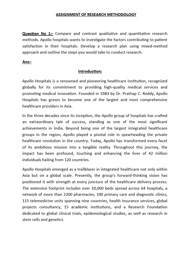 Research Methodology | PDF | Qualitative Research | Methodology