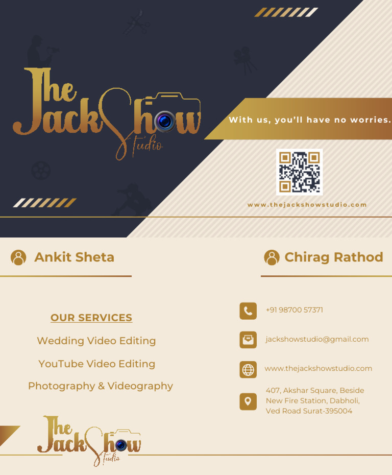 The Jackshow Studio Visiting Card CC | PDF