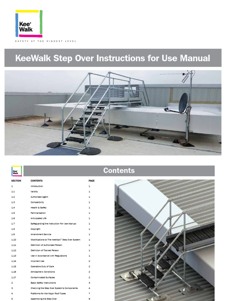 02 - Kee Walk STEP OVER Instructions for Use Manual LowRes V1 | PDF ...